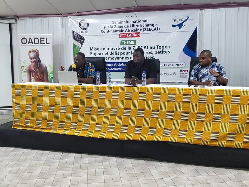 Togo - ZLECAf : OADEL et REPA Afrique s'activent pour des MPMEs plus ...